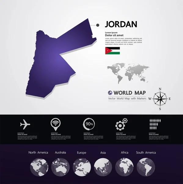 18,628,122 Jordan map Vector Images | Depositphotos