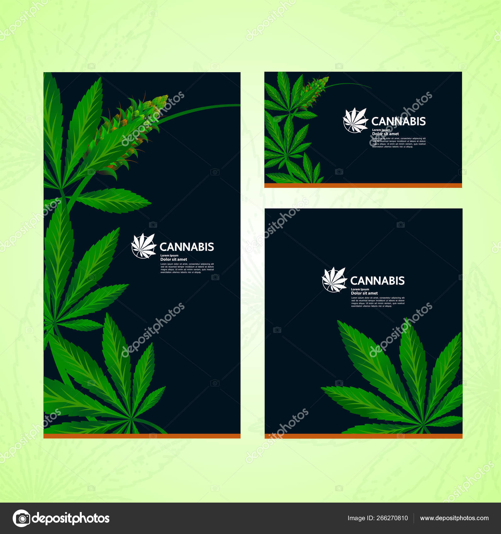 Hoja de cannabis verde Vector de fondo ilustración . Stock Vector by ©teerasalai@hotmail.com ...