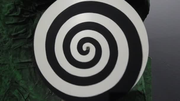 Hypnosis Spiral Eye Layout Hypnotic Rotating Eyes — Stock Video ...