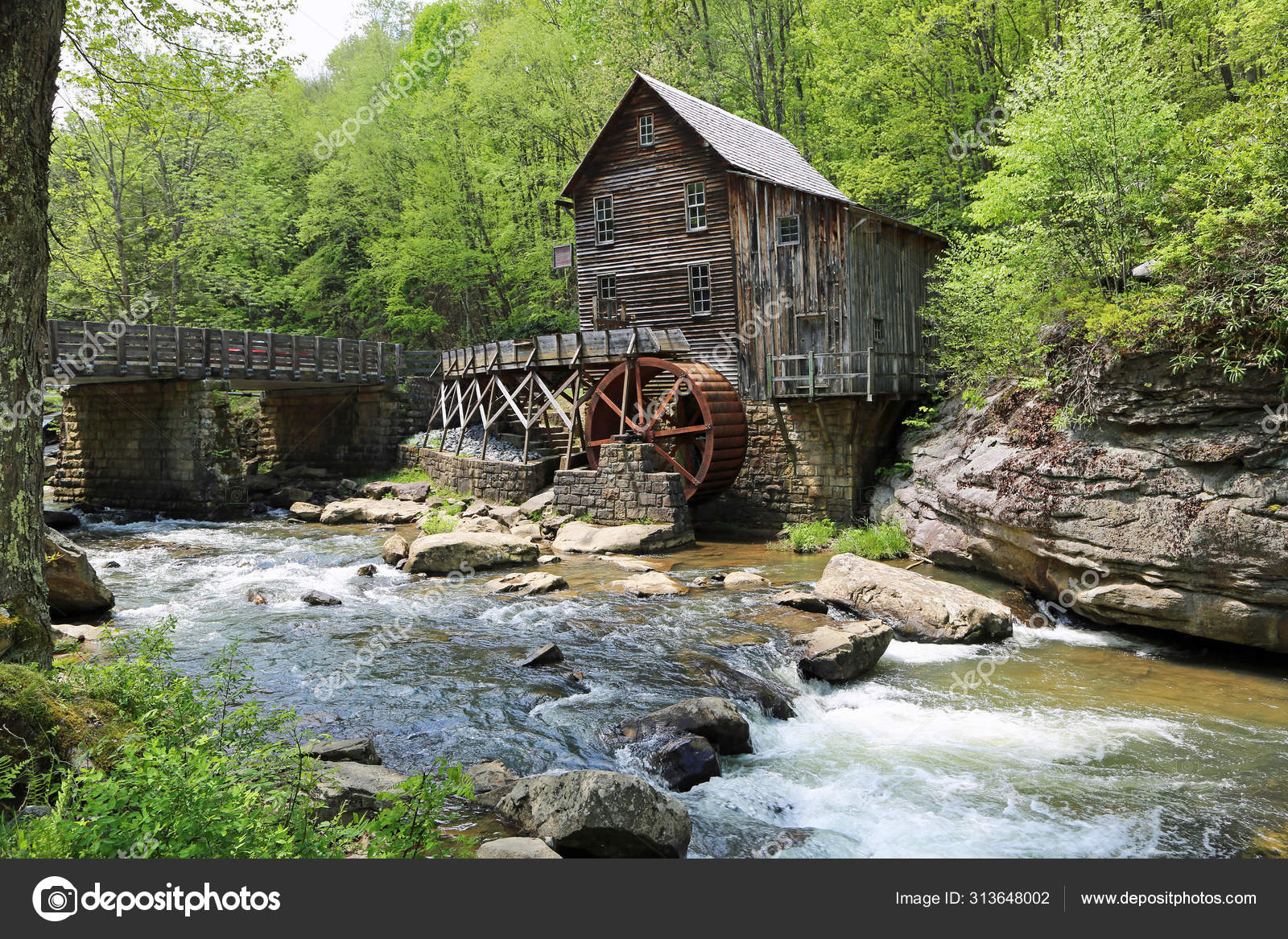Babcock State Park West Virginia — Stock Photo © kojoty #313648002