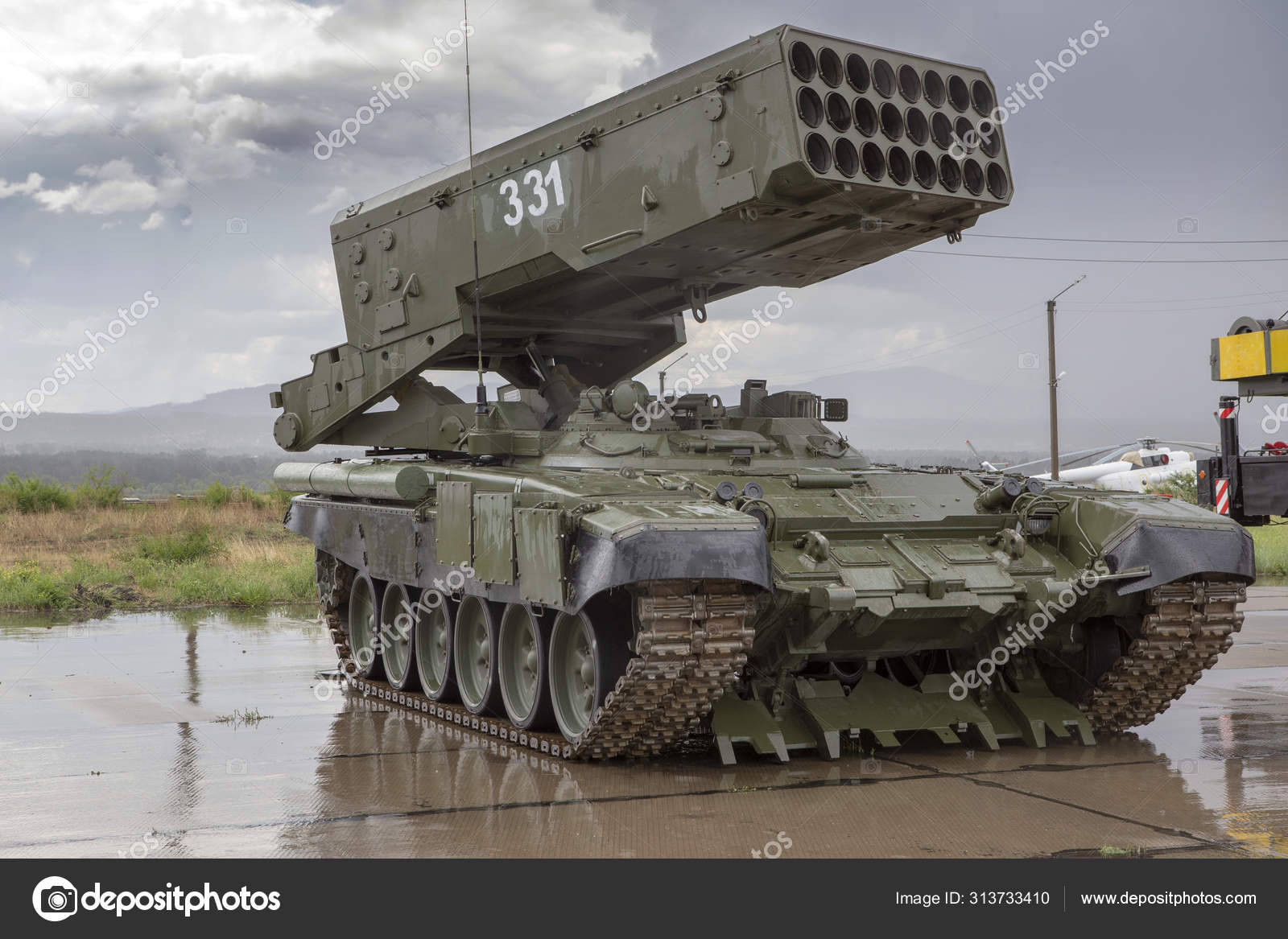 Modern missile defense — Stock Photo © sdigitall #313733410