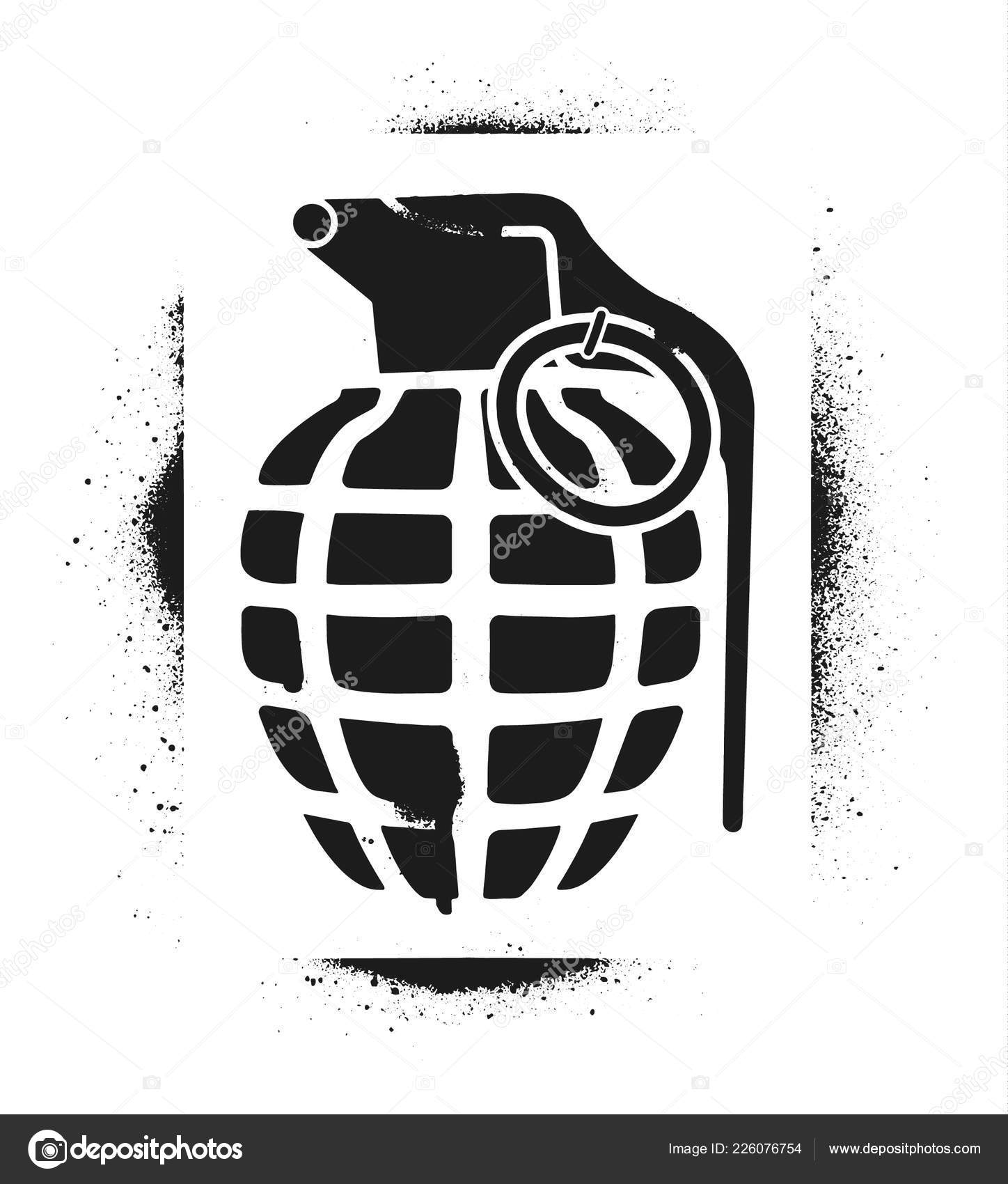 Grenade Stencil