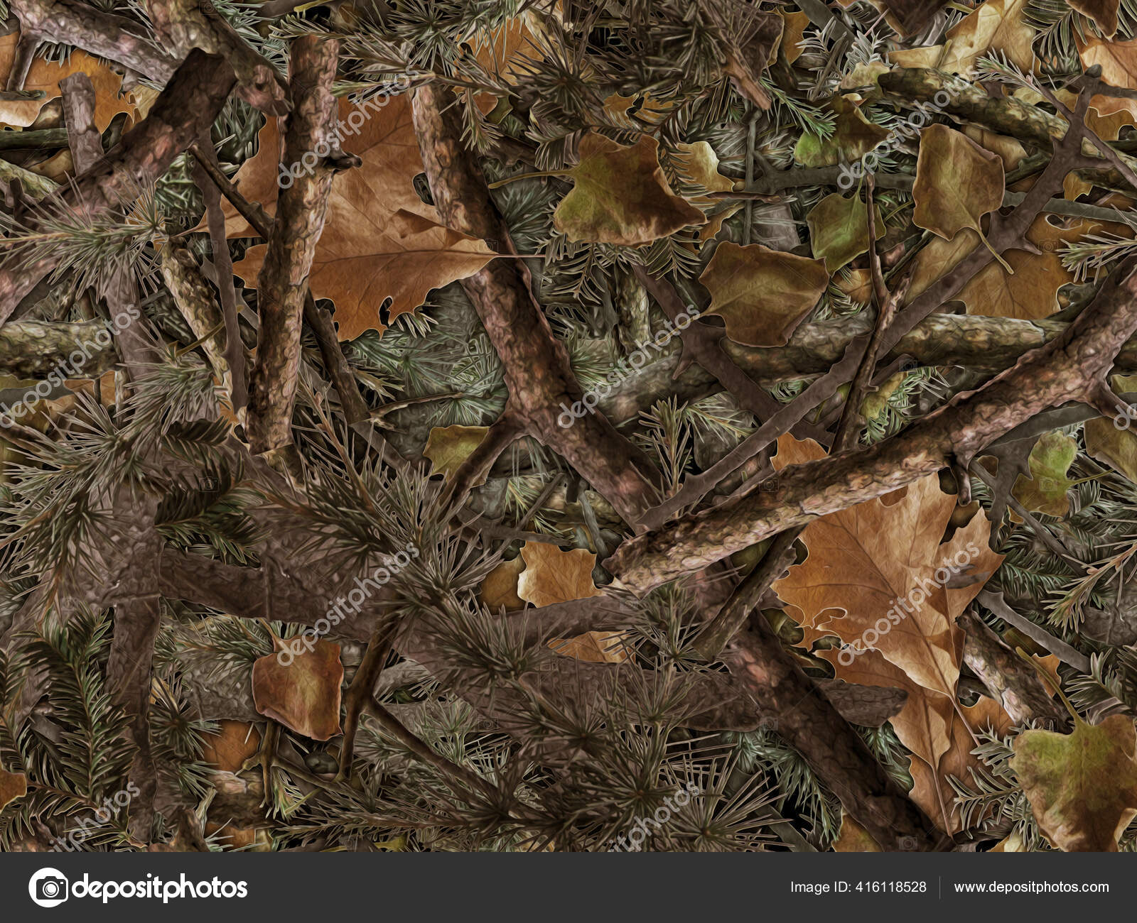 Orange Realtree Camo Background