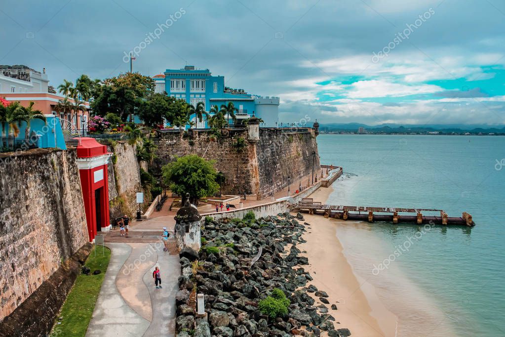 San Juan, Puerto Rico - 14 de febrero de 2019: San Juan, Puerto Rico ...