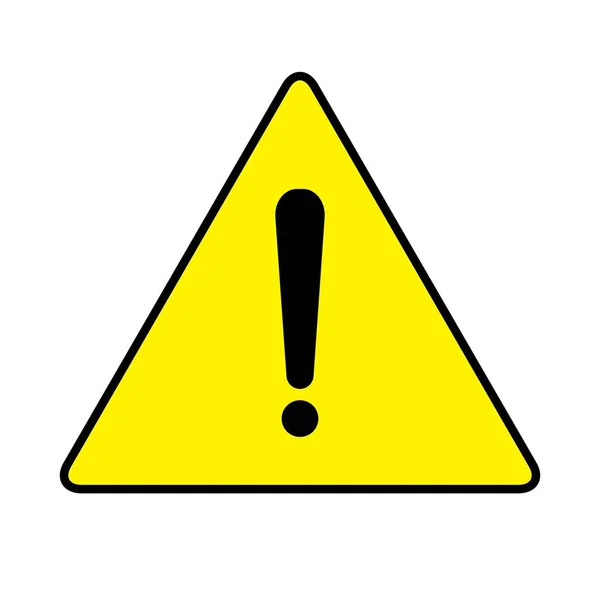 Attention Icon Warning Sign Exclamation Point Vector Illustration ...