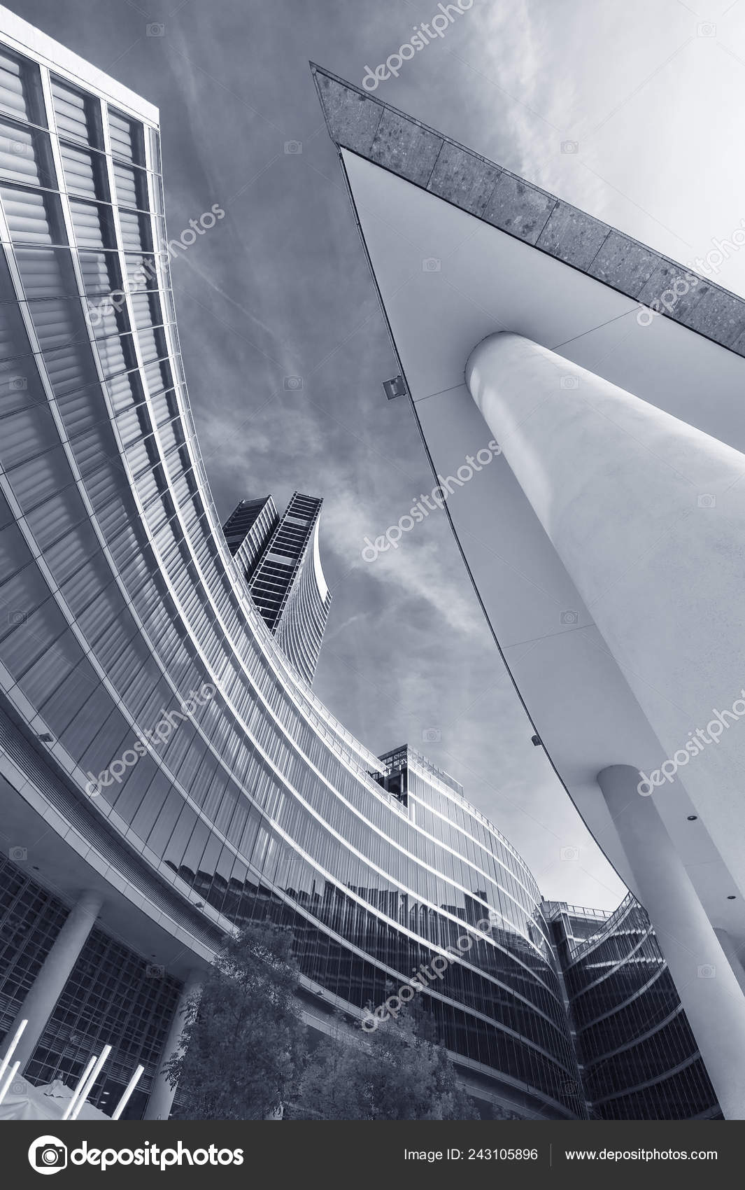 Modern Building Abstract Background — Stock Photo © LeeYiuTung #243105896