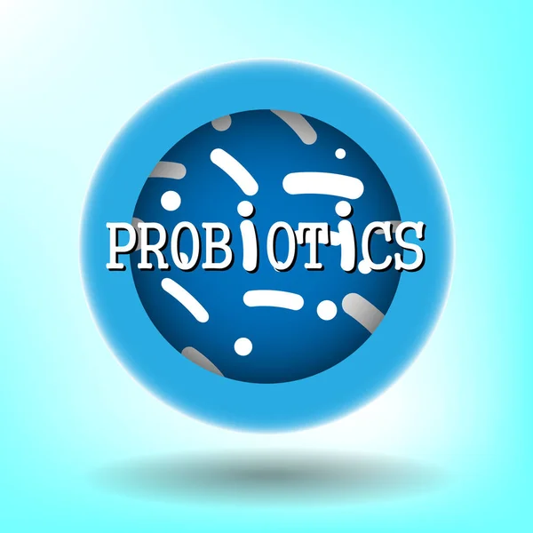 Image vectorielle Probiotiques bactérie vecteur badge par ©menorevk ...