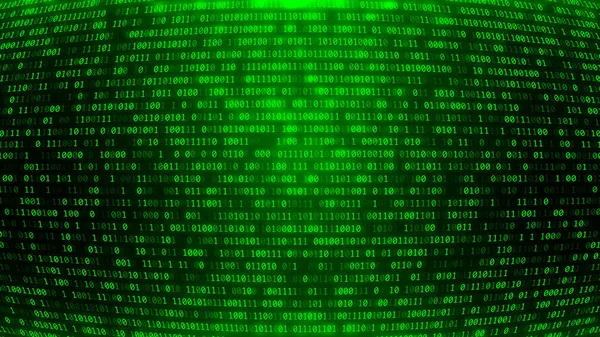 Green Digital BG. Coding or Hacking Concept. Stock Vector Image by ...