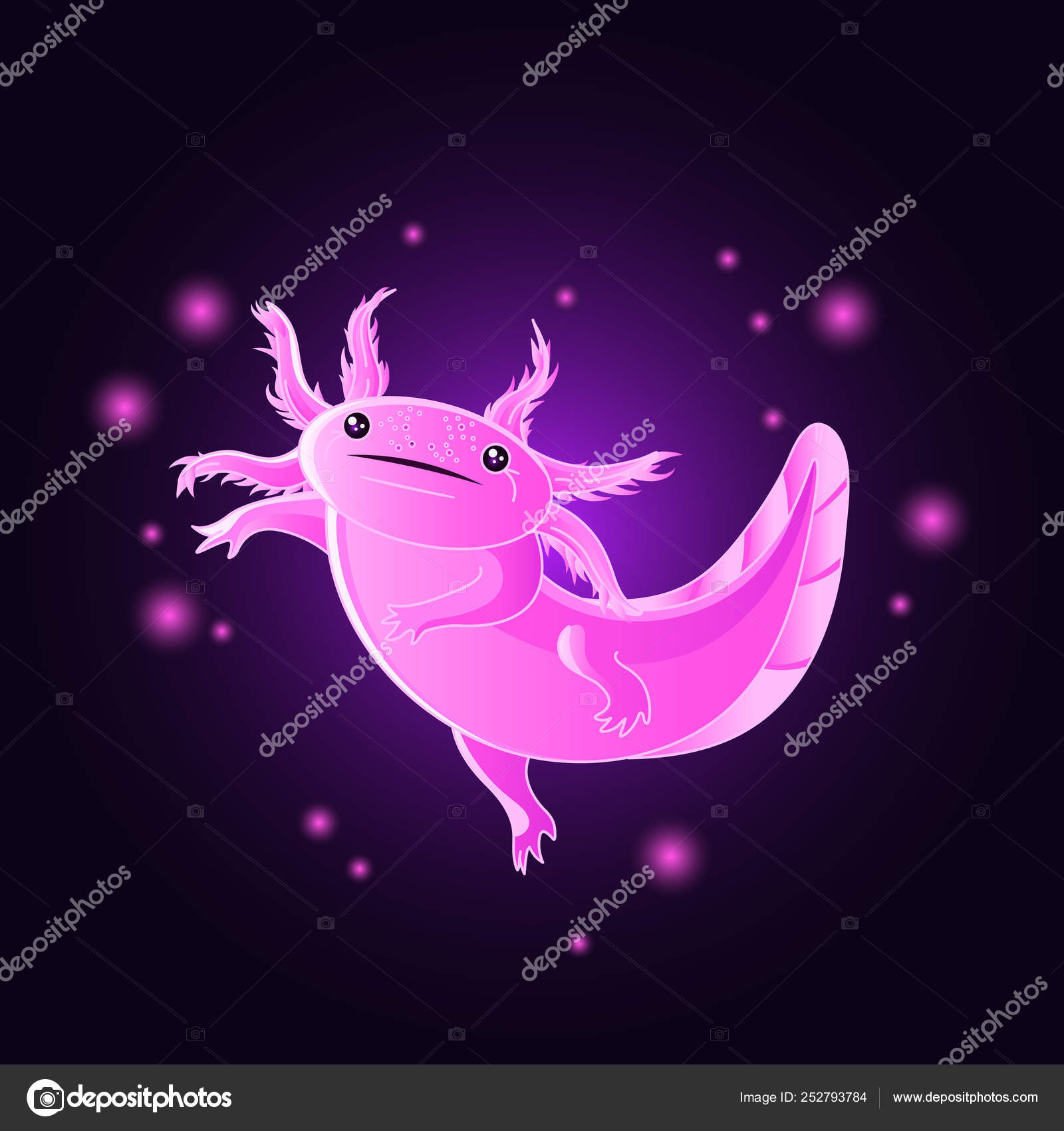 Purple Axolotl