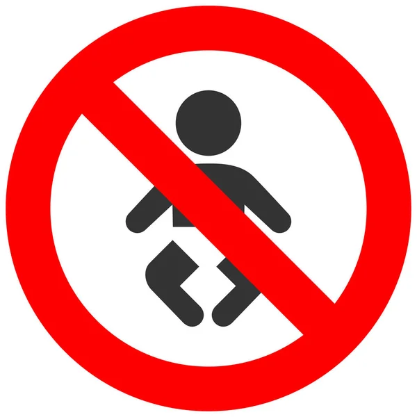 Forbidden Sign Footsteps Icon Isolated White Background Making ...