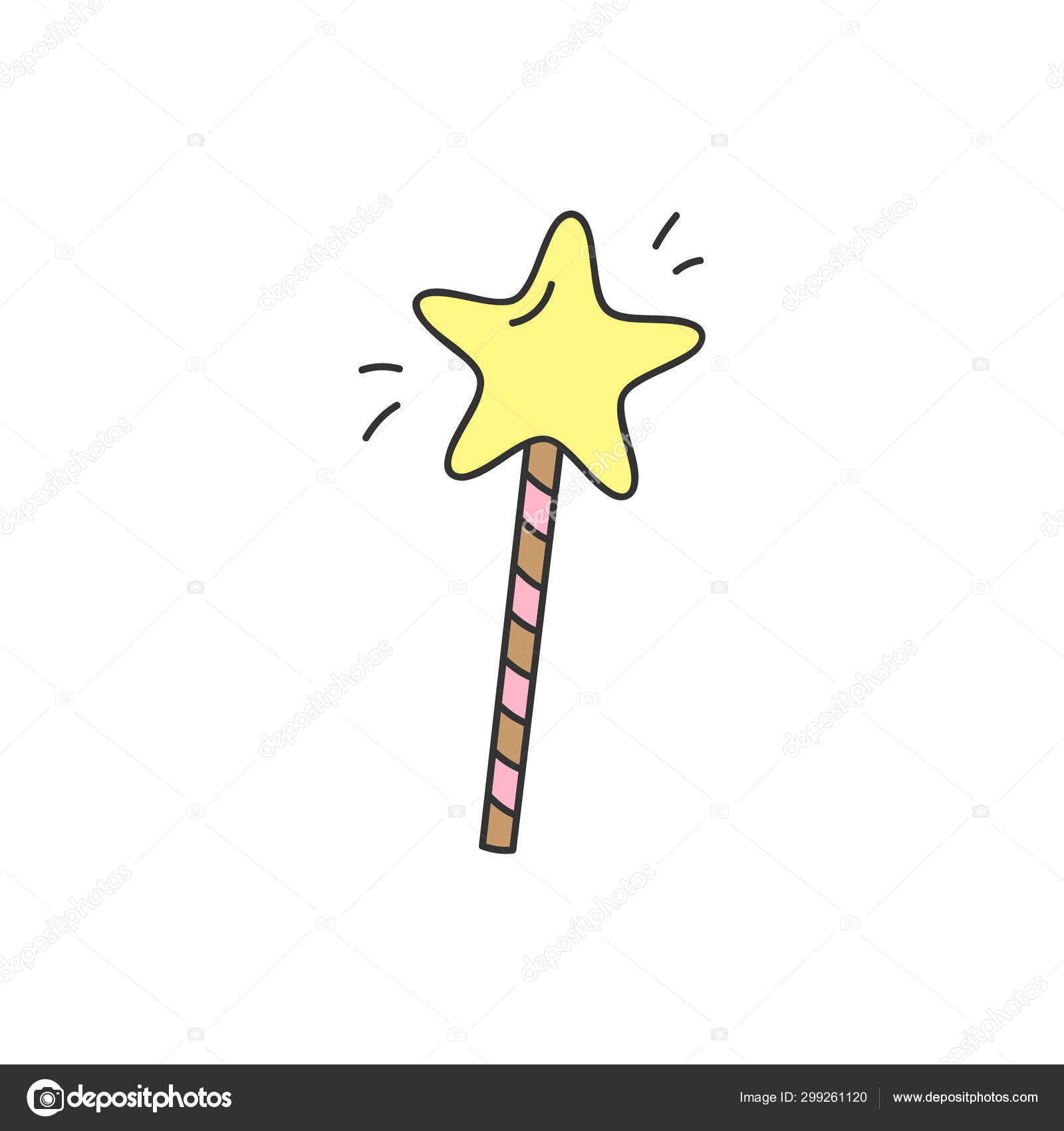 Magic Wand Clipart Star