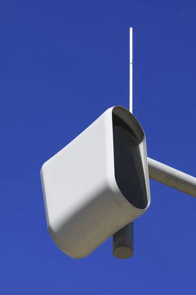 Static Speed Safety Camera Blue Sky — Stock Photo © inginsh #198482234