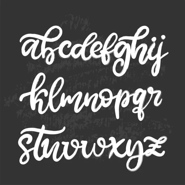 Chalkboard Font Alphabet Cursive