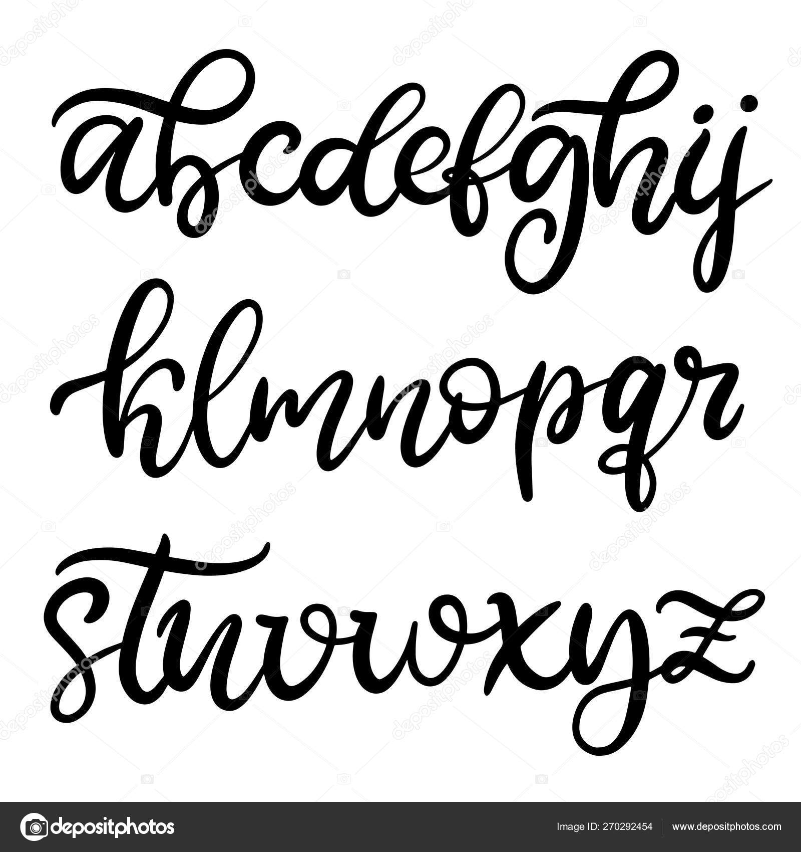 Fancy Calligraphy Alphabet Styles From A To Z