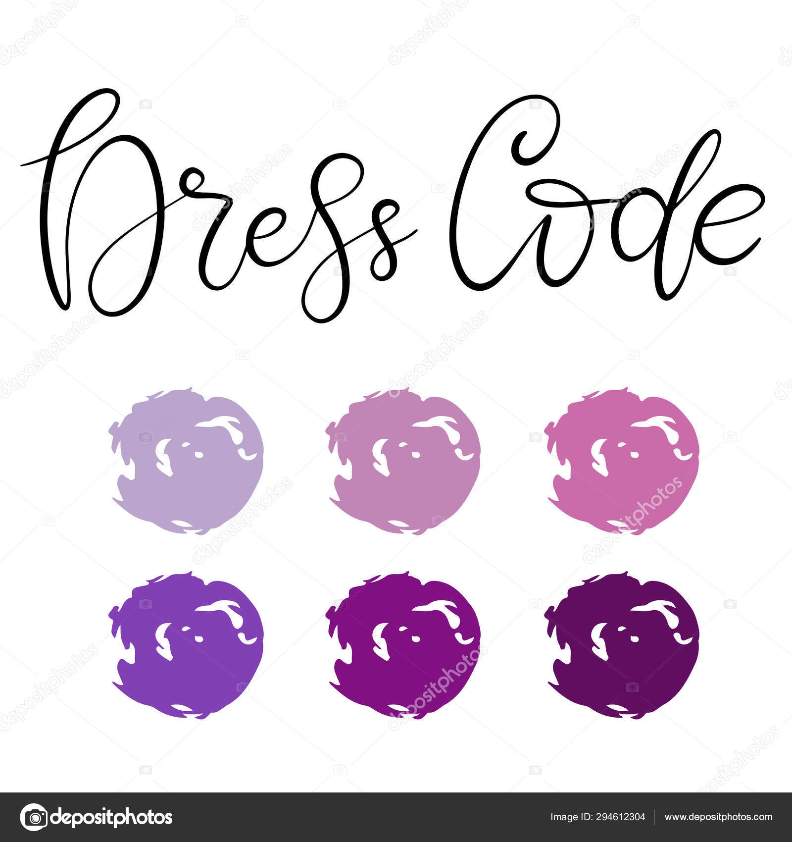 Wedding dress code color palette — Stock Vector © AlmazovaDolzhenko ...