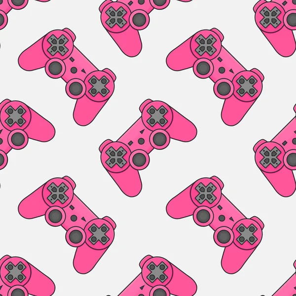 Video Game Controller Gamepad Background Gadgets Devices Seamless ...