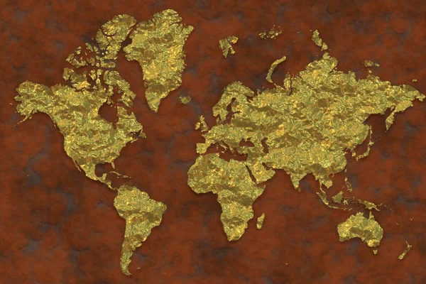 World map gold Stock Photos, Royalty Free World map gold Images ...