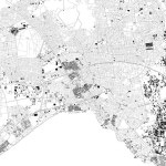 Satellite Map N'djamena Chad City Streets Street Map City Center Stock ...