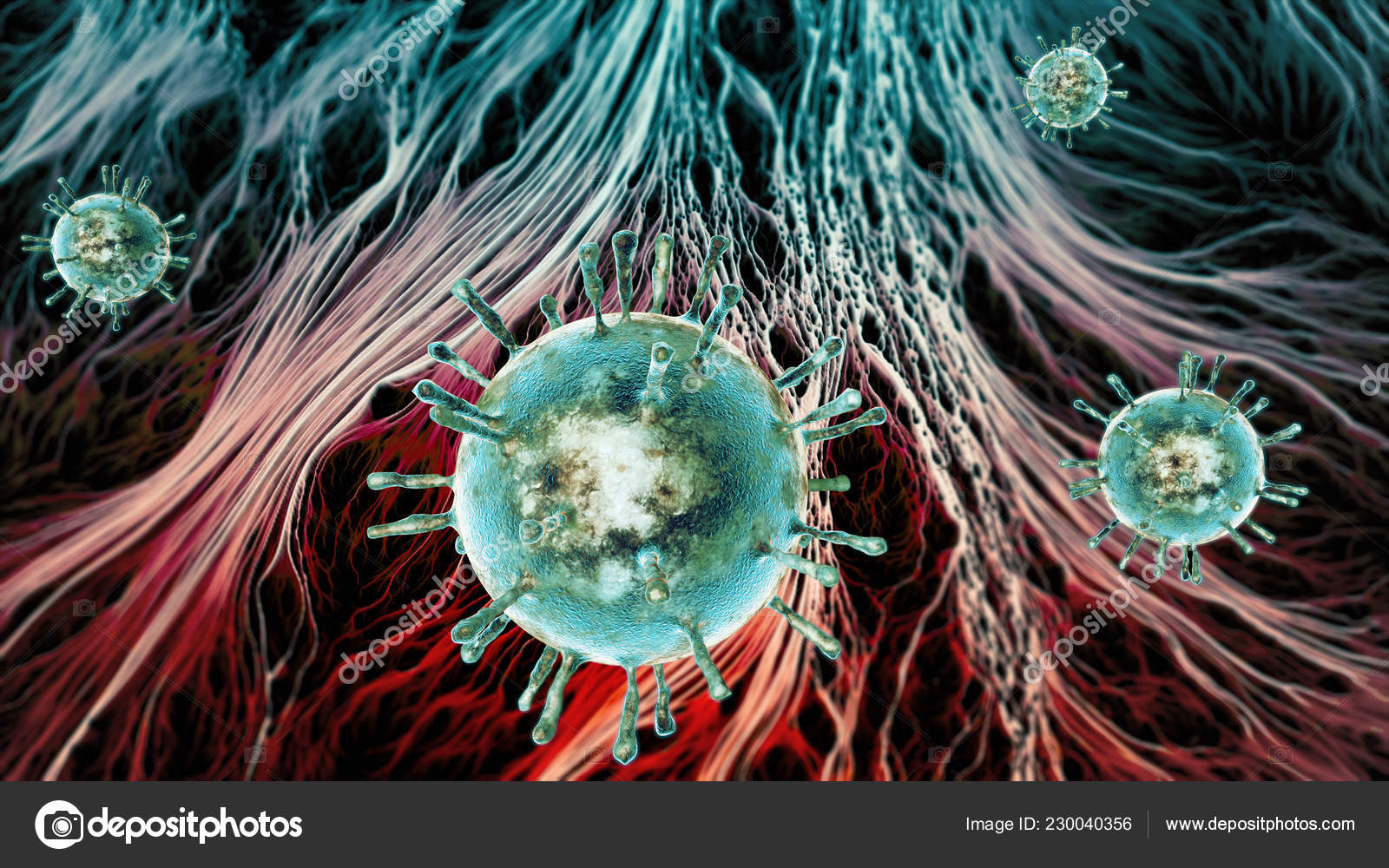 Viruses Micro Organisms Duplication Propagation Formation Bacteria ...