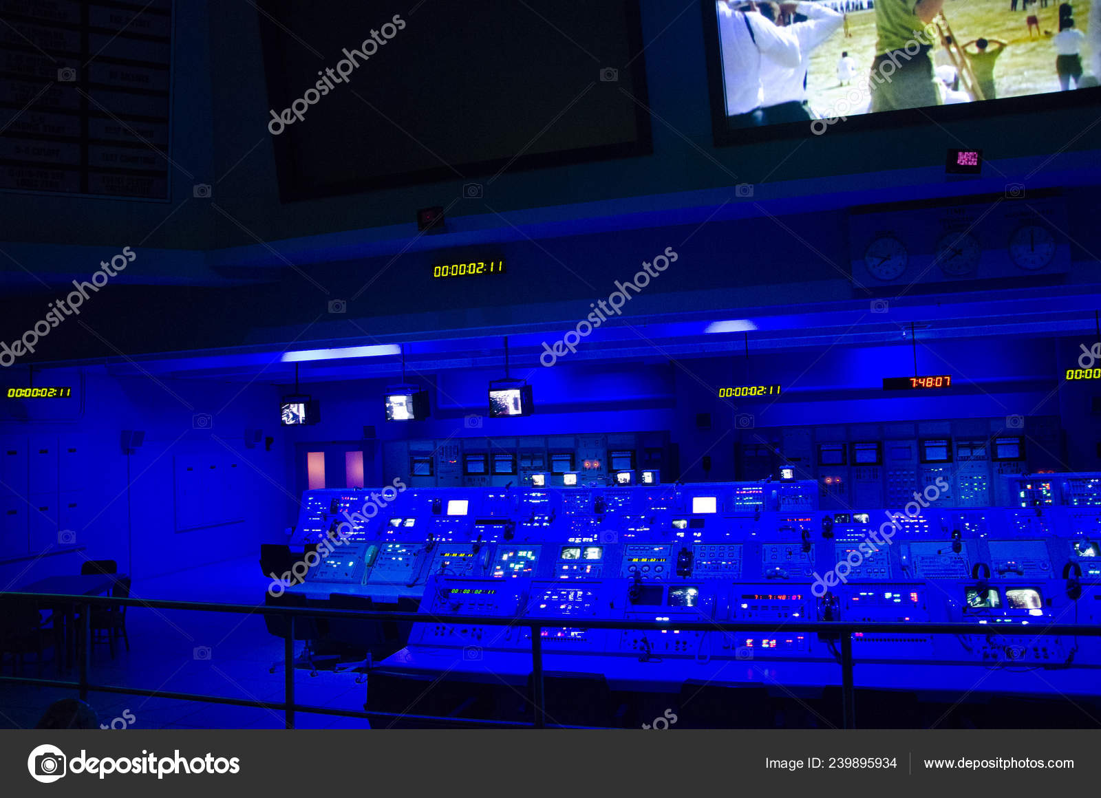 Nasa Countdown Control Room