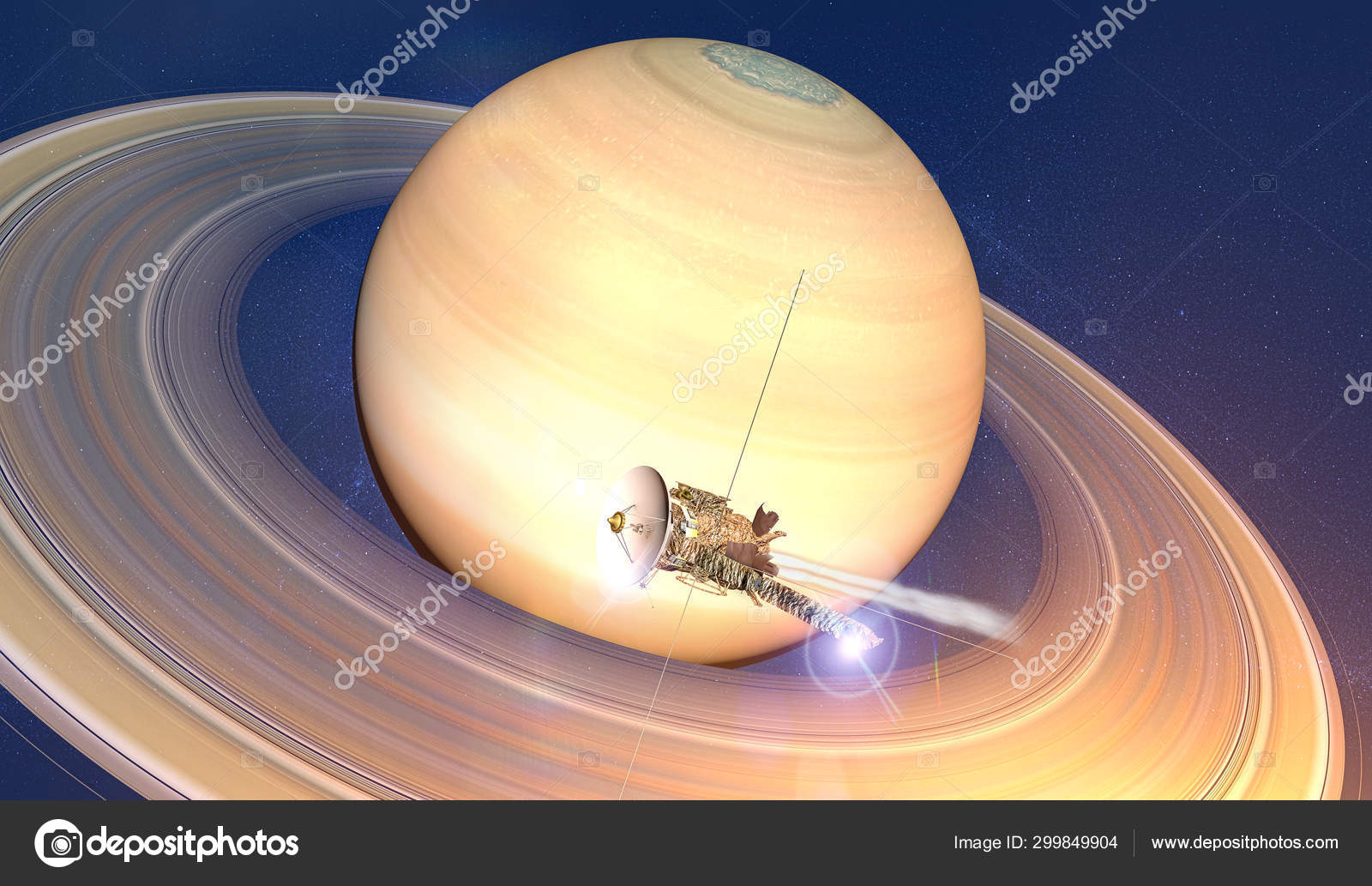 Saturn Planet Sphere