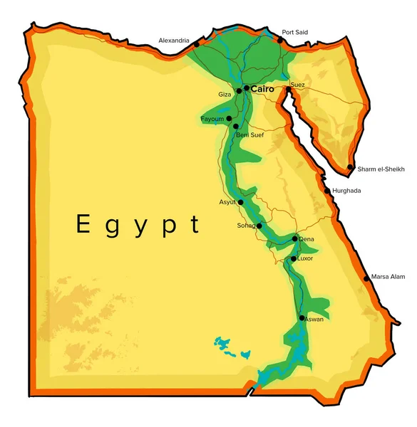 Egypt Map