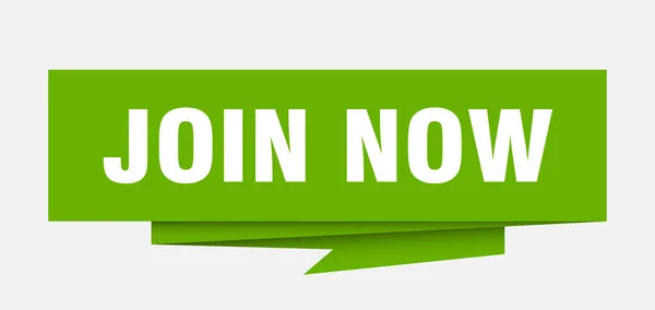 Join Now Sticker Join Now Rectangular Label Isolated White Background ...