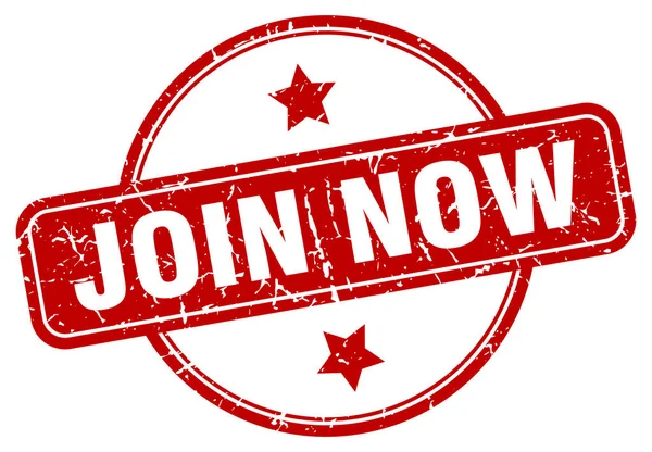 Join Now Sticker Join Now Rectangular Label Isolated White Background ...