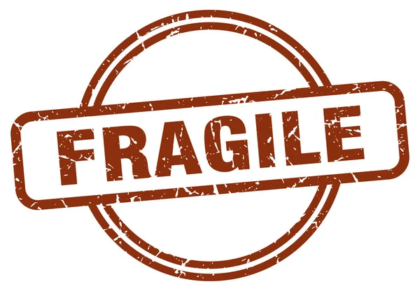 Frágil sello grunge rojo — Foto de stock #34807815 © Aquir014b