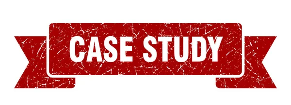 Case Study Sticker Case Study Rectangular Label Isolated White ...