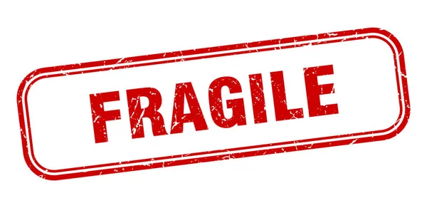 Frágil sello grunge rojo — Foto de stock #34807815 © Aquir014b