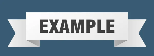 Example blue paper sign on white background Stock Vector by ©Aquir014b 72522595