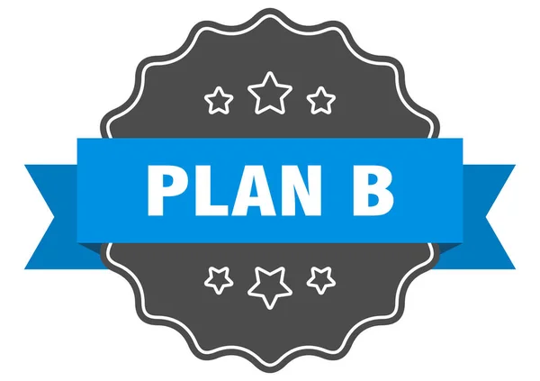 Plan B Logo Blue