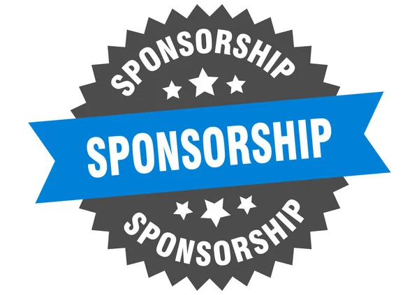Sponsorship Stamp Sponsorship Sign Label Transparent Background Stock ...