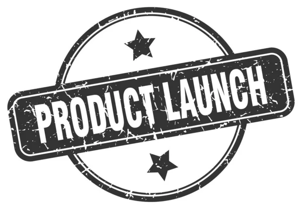 Product Launch Sticker Product Launch Rectangular Label Isolated White ...