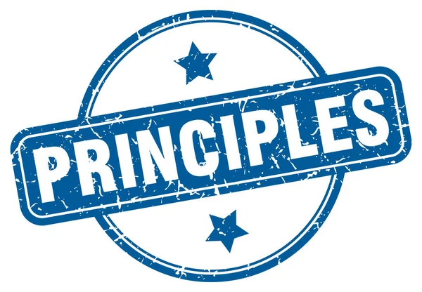Principles Stamp Principles Sign Label Transparent Background Stock ...