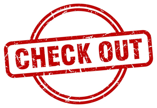 Check Out Stamp Check Out Sign Grunge Label Stock Vector by ©Aquir014b ...