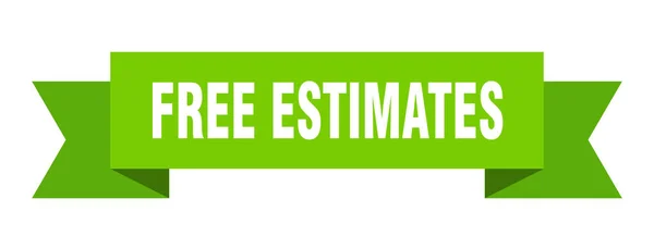 Free Estimates Sticker Square Isolated Peeler Sign Label Stock Vector ... Free Estimates Sticker Square Isolated Peeler Sign Label Stock Vector ...