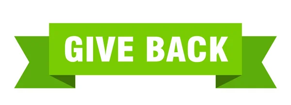 Give Back Stamp Give Back Sign Label Transparent Background Stock ...