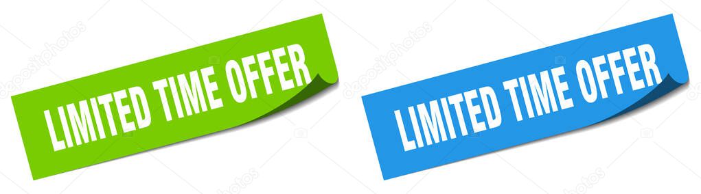 Limited time Vector Art Stock Images | Depositphotos