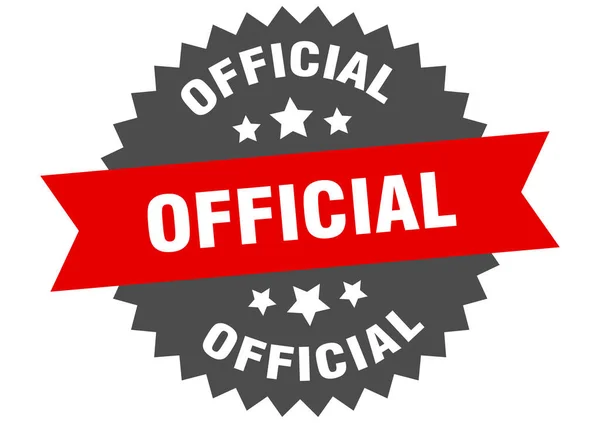 Official Stamp Official Sign Label Transparent Background Stock Vector ...