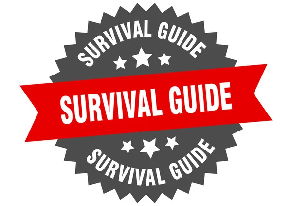 Survival Guide Stamp Survival Guide Sign Label Transparent Background ...