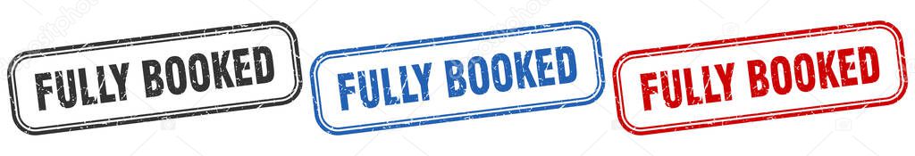 105 Fully booked stamp Vector Images, Fully booked stamp Illustrations | Depositphotos