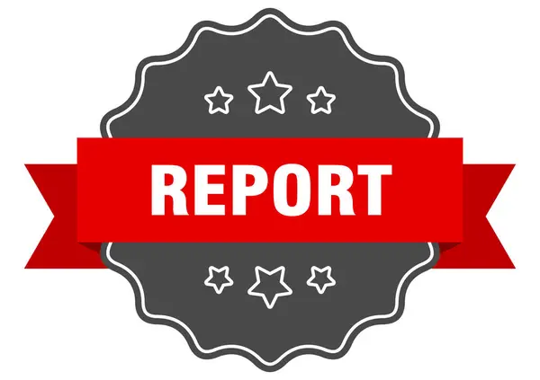 Report Stamp Report Sign Label Transparent Background Stock Vector by ...