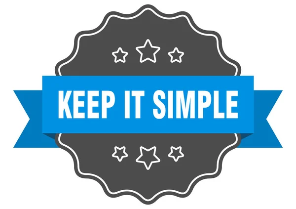 Keep it simple Vector Art Stock Images | Depositphotos