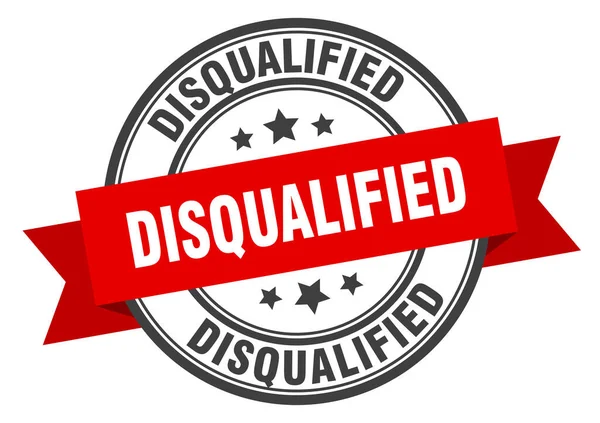 Disqualified Vector Art Stock Images | Depositphotos