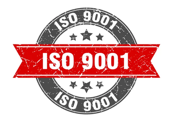 Iso 9001 Stamp Iso 9001 Sign Label Transparent Background Stock Vector ...