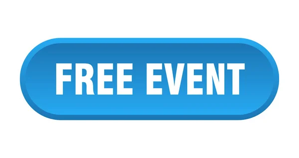 Free Event Sticker Free Event Rectangular Label Isolated White ...