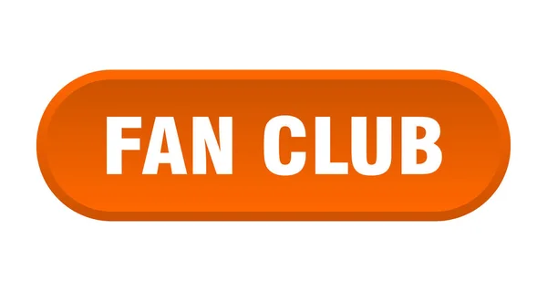 Fan Club Sticker Fan Club Rectangular Label Isolated White Background ...