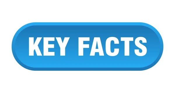 Key Facts Sticker Key Facts Rectangular Label Isolated White Background ...